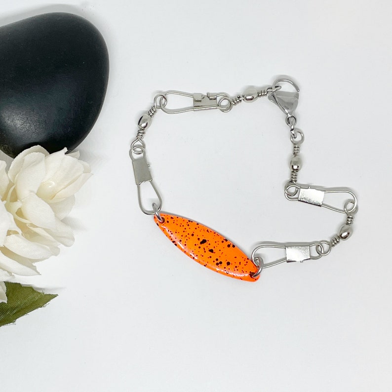 Fishing Lure Swivel Snap Spoon Bracelet Gifts for Him or Her - Etsy
