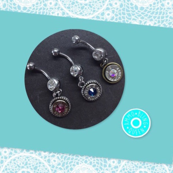 Bullet Belly Ring - Etsy