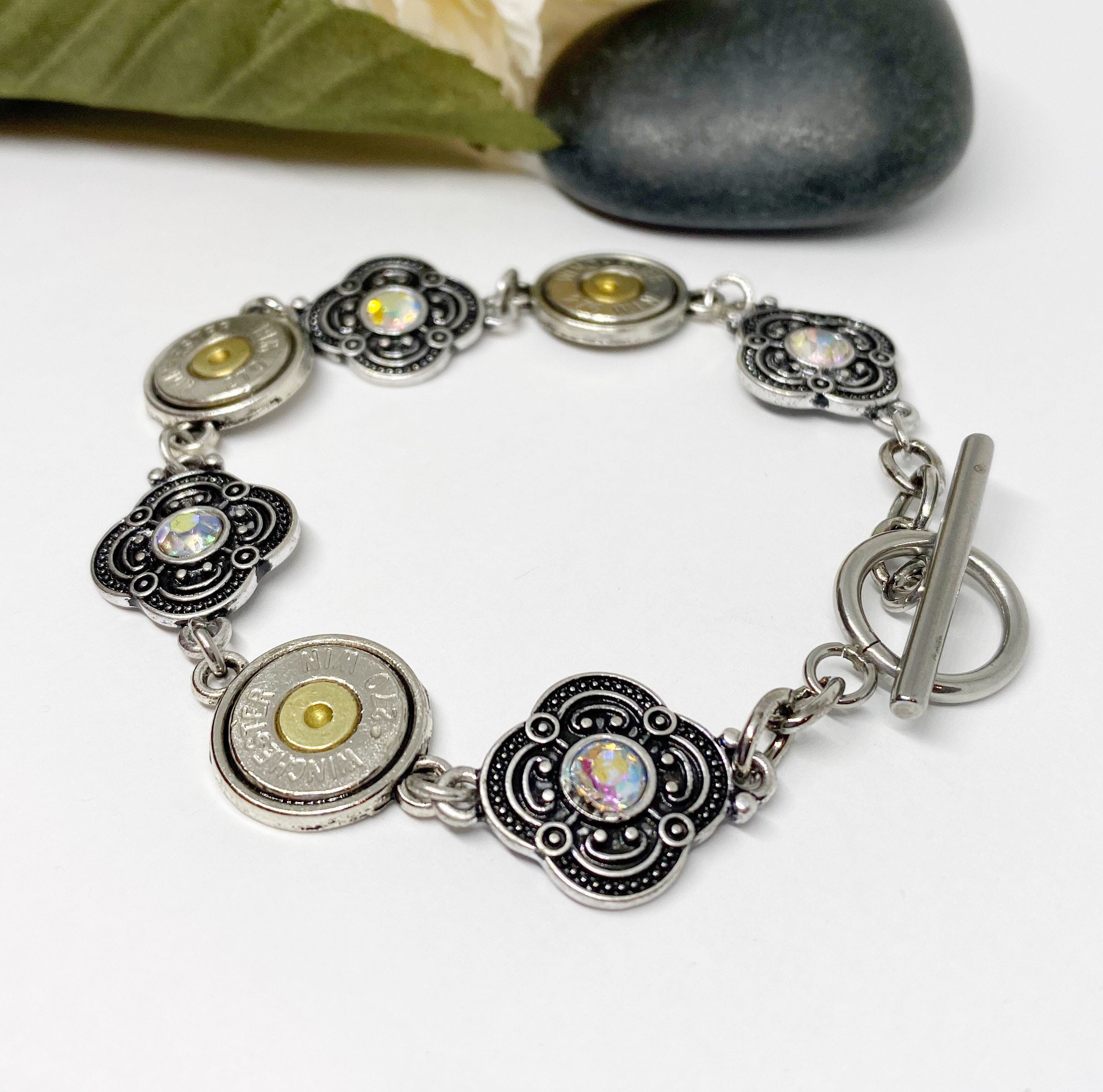 Ammo Bullet Charm Bracelet Ammo Jewelry Womens Jewelry | Etsy