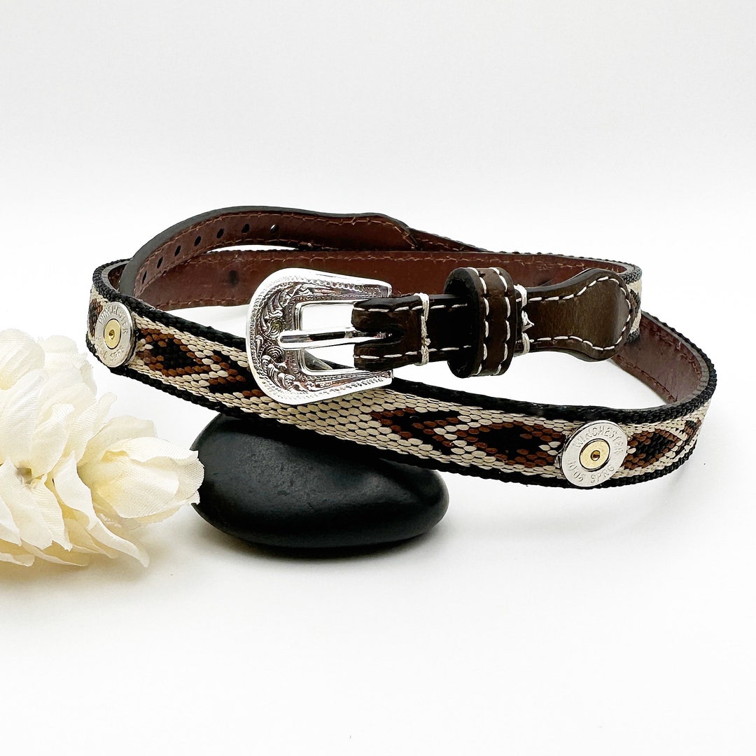 Mens Custom Bullet Western Leather Hat Band , Fathers Day Gift , Bullet ...