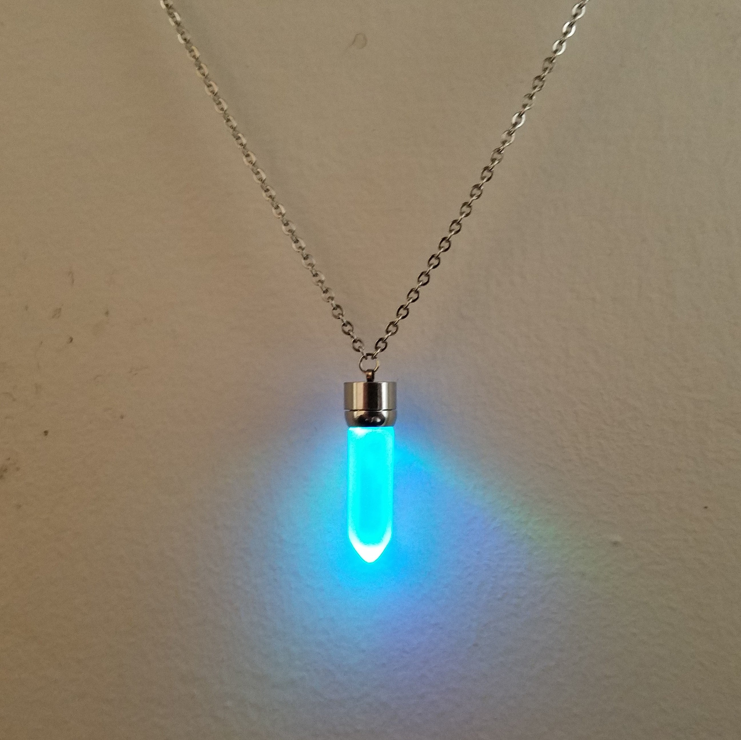 Led light up necklace store