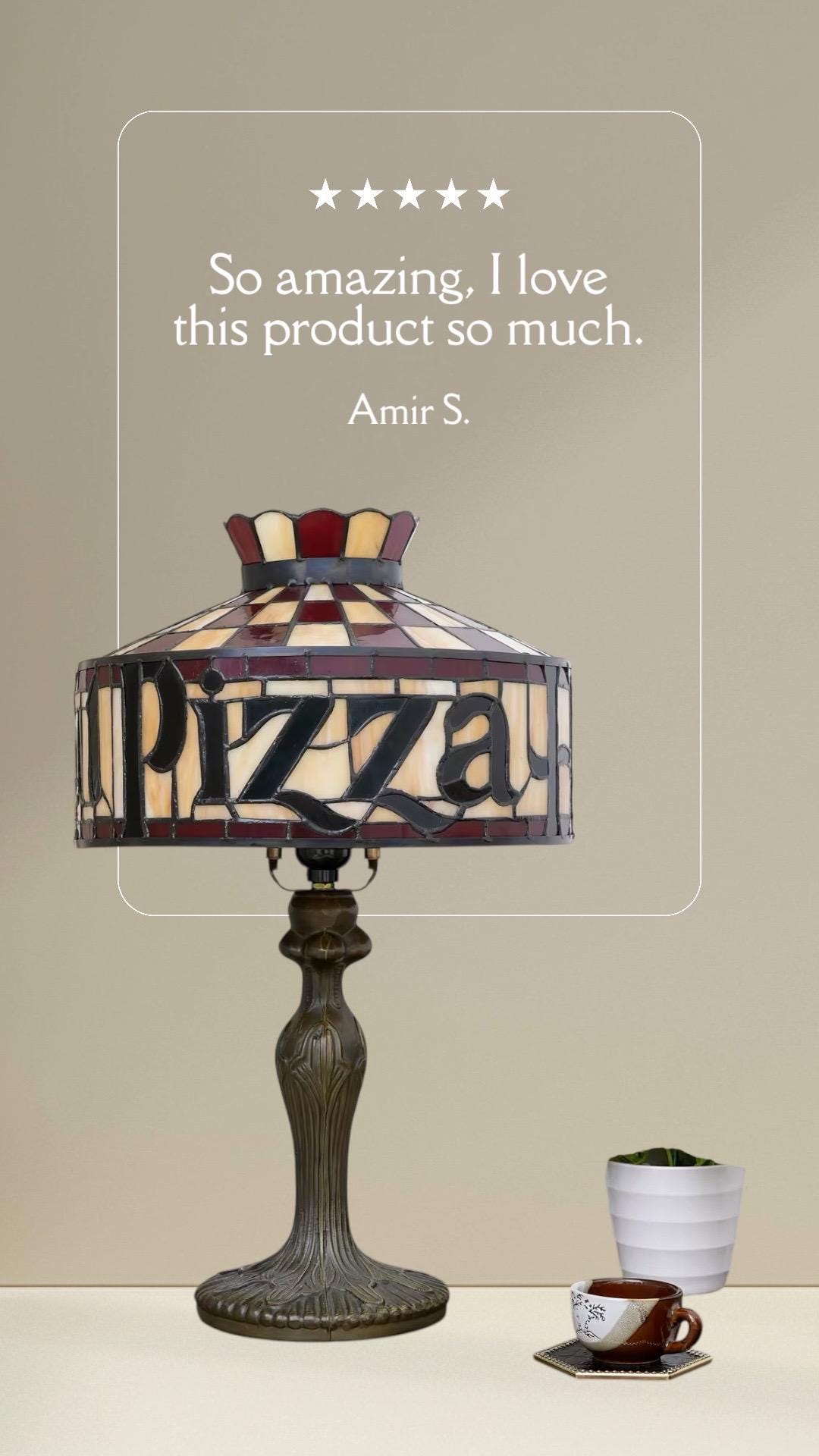 Nostalgic Pizza Lamp - Etsy
