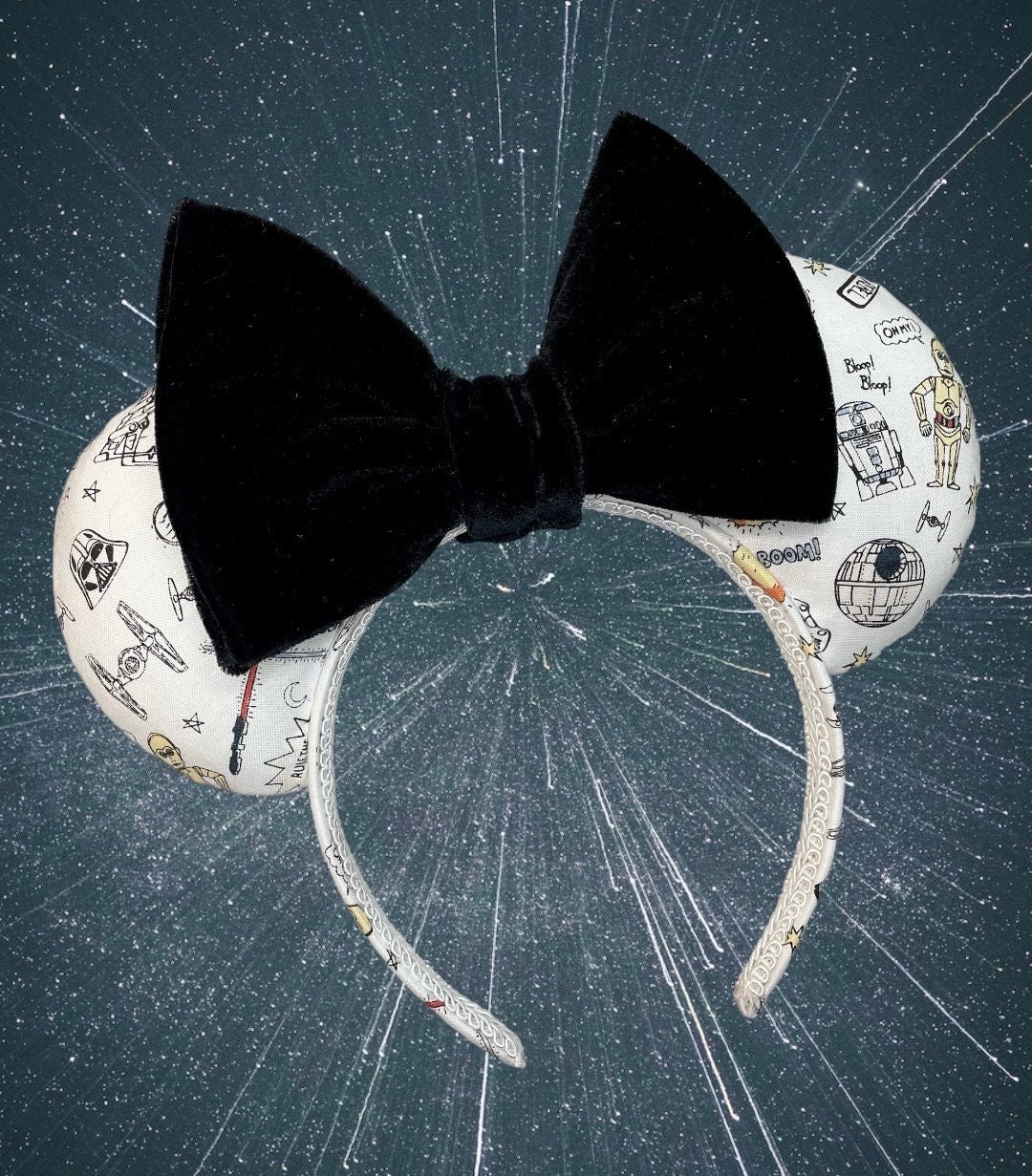 Galaxy Mickey Ears, Star Wars Minnie Ears, Galaxies Edge Ears, Womens ...