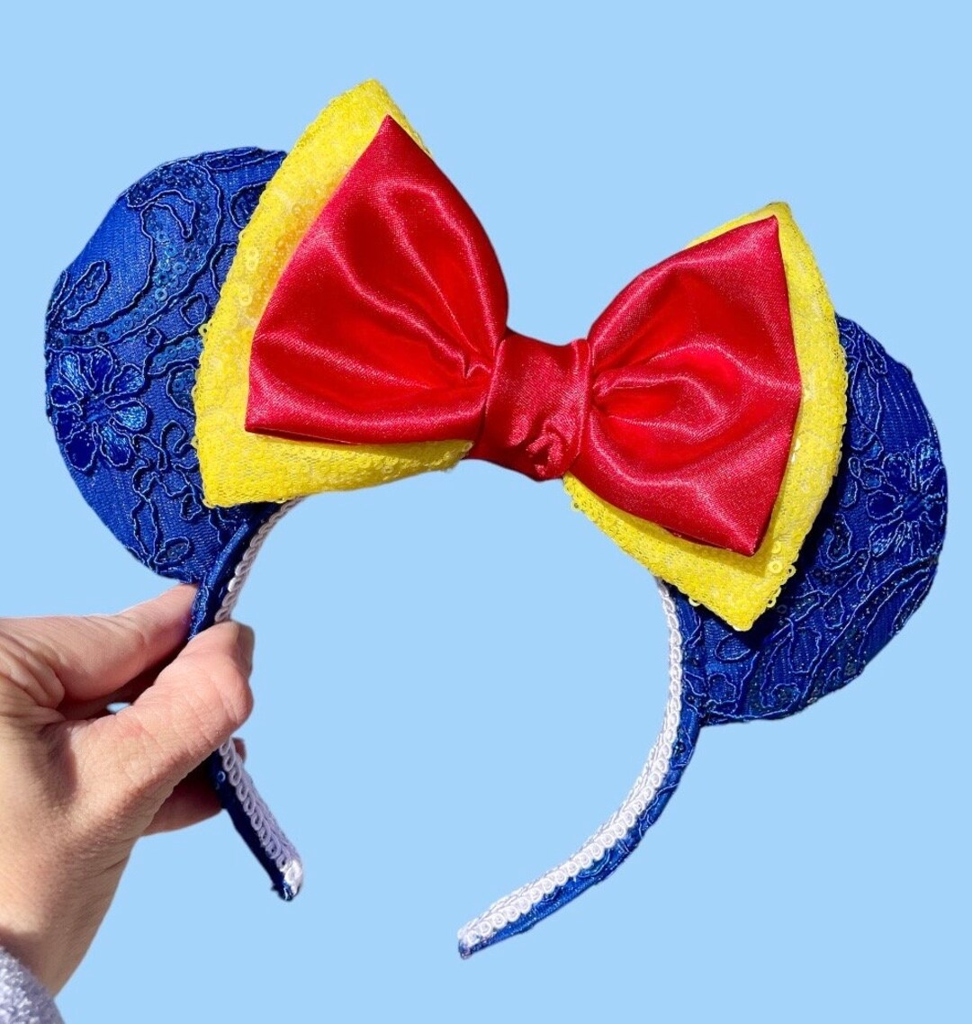 Forest Princess Couture Mickey Ears, Snow White Ears, Princess Minnie ...