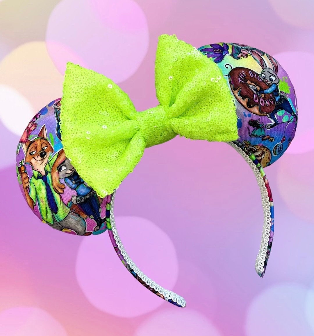 Zoo Friends Mouse Ears, Blue Ears, Green Ears, Judy Ears, Zootopia Ears ...