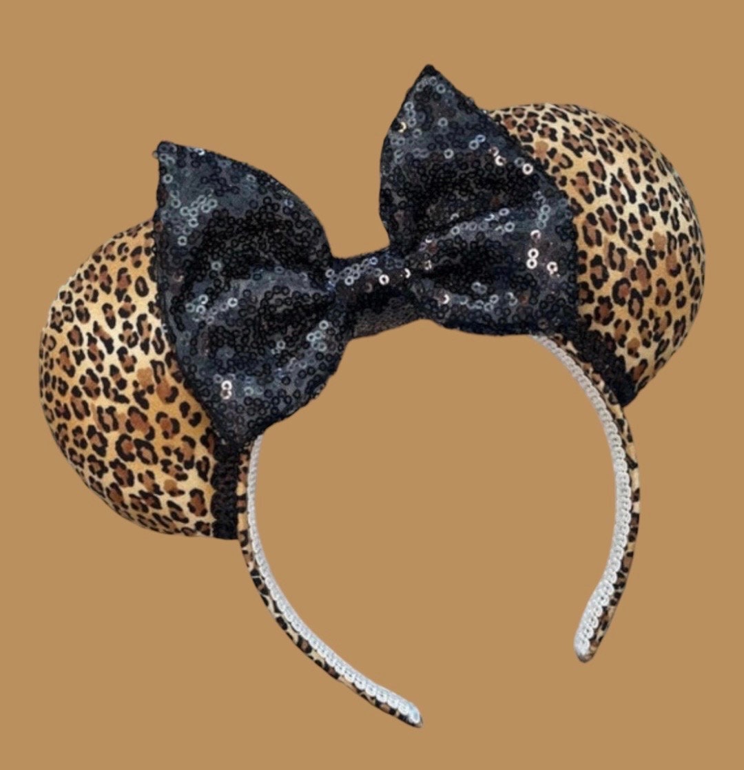 Safari Animal Kingdom Mickey Ears Leopard Ears Cheetah Ears - Etsy