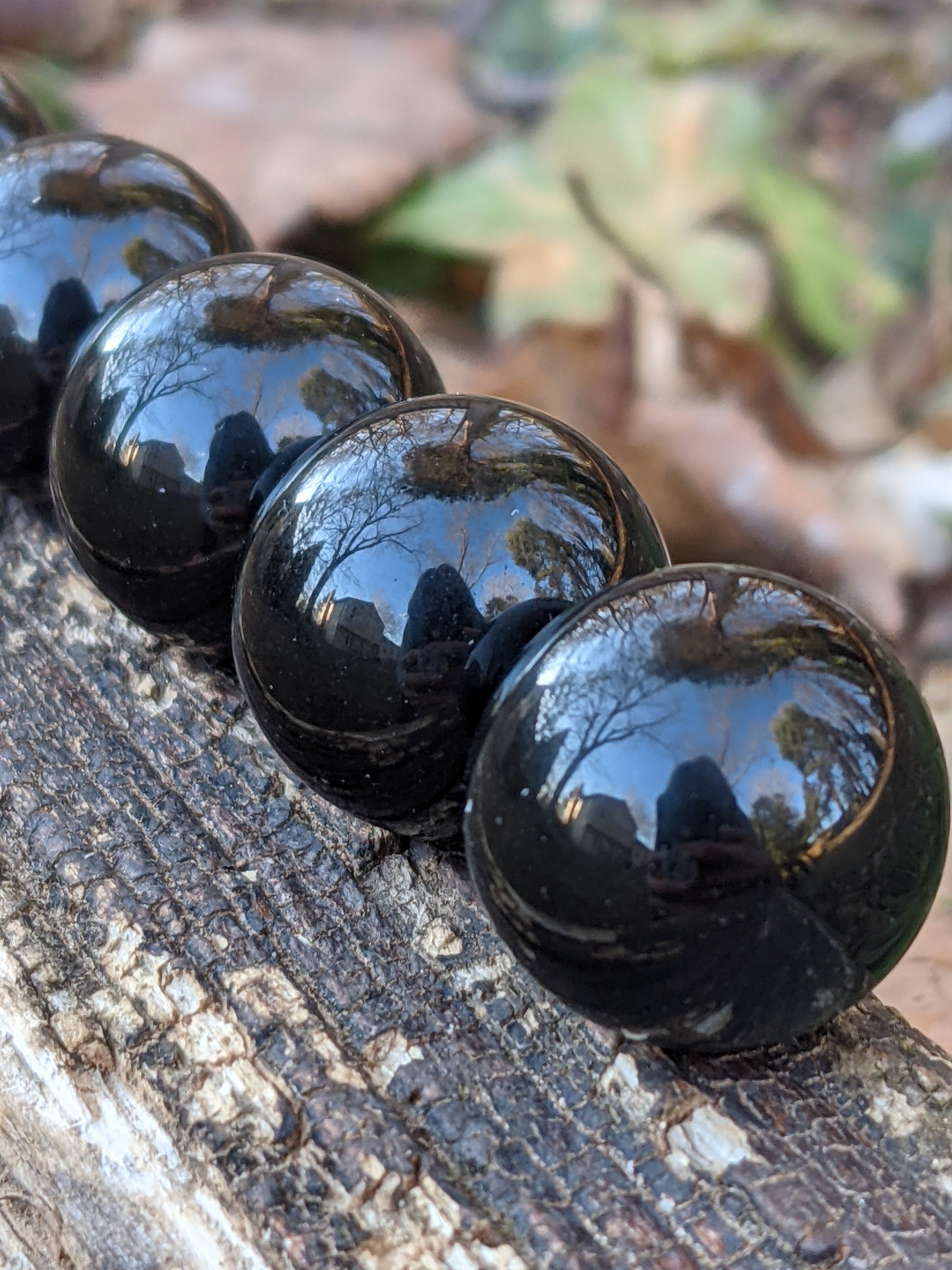 Rainbow Obsidian Spheres 19mm Black Obsidian Spheres - Etsy