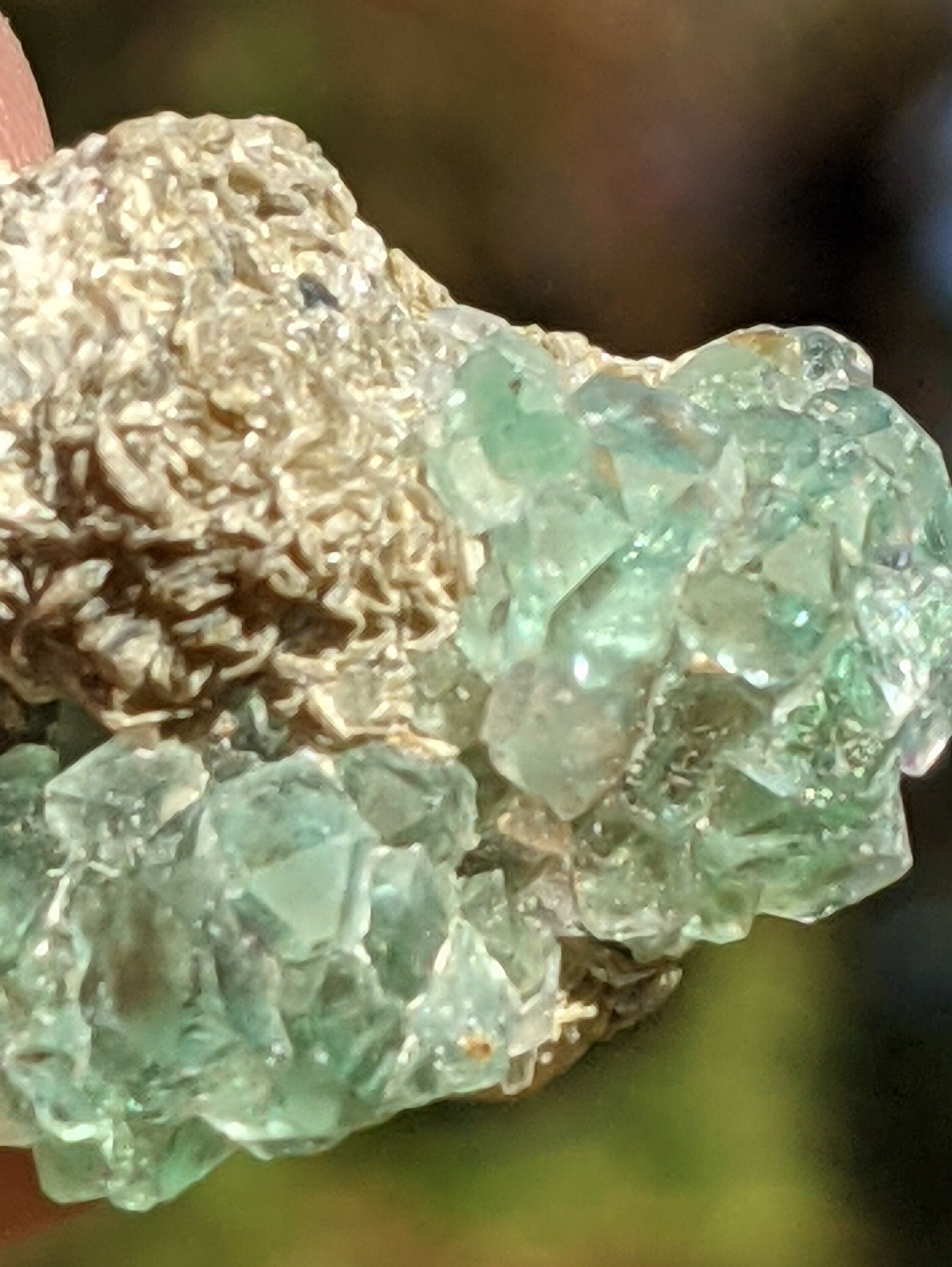 Green Fluorite Thumbnail Sized Specimen From Namibia Comes - Etsy