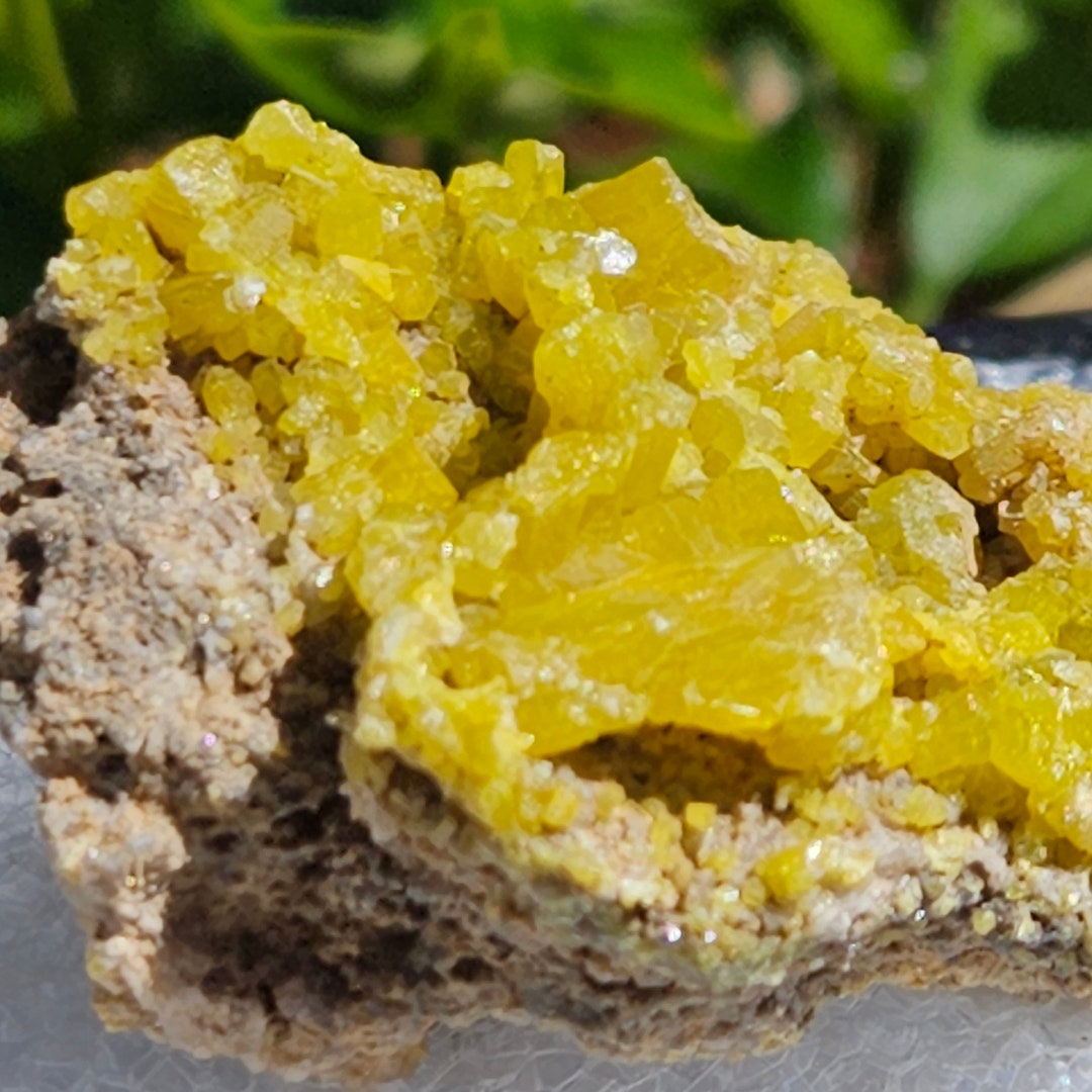 PYROMORPHITE Thumbnail Specimen, OLD Stock. Mexico Mine Caldbeck Fells ...