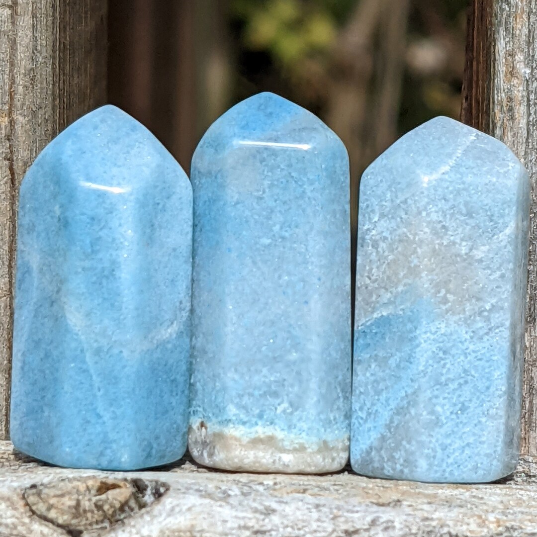 Set of 3 Trolleite Towers, TROLLIETE Tower, Rarer Brazilian Mineral ...