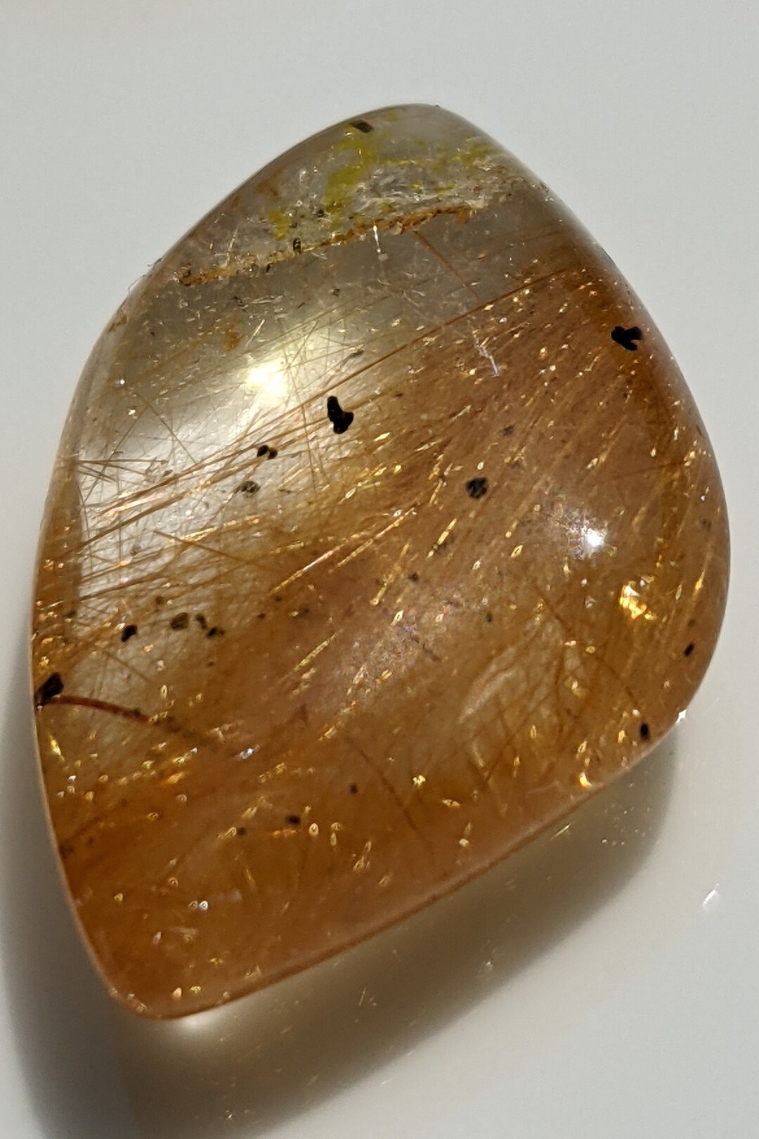 RUTILE QUARTZ Cabochon Set , Golden Rutilated Quartz, Gold Rutile ...