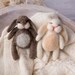 Sleepy Bunny Stuffies - Etsy