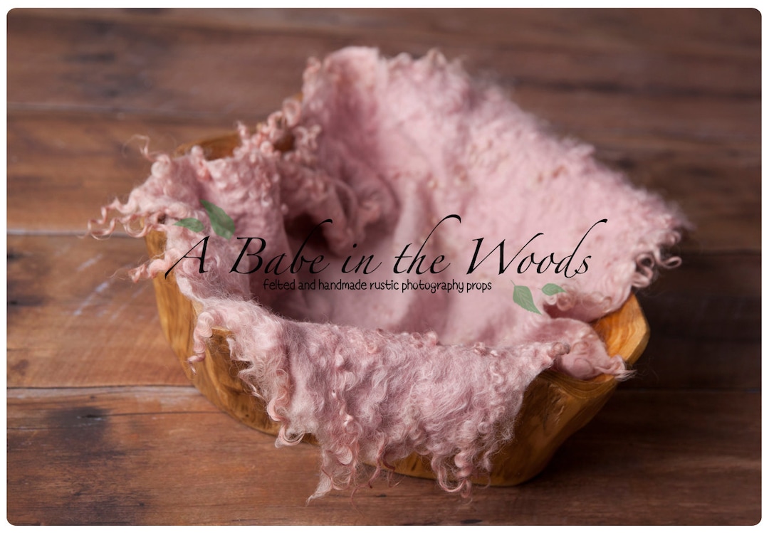 Curly Felted Layer-antique Rose - Etsy