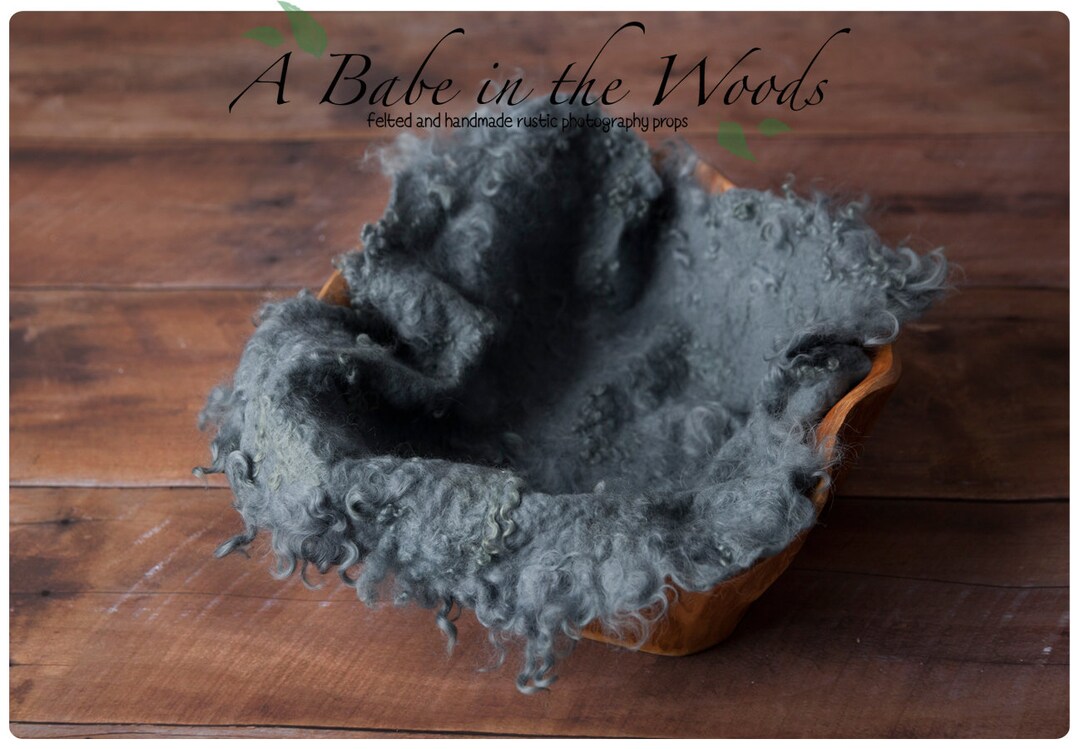 Curly Felted Layer- Blueberry - Etsy