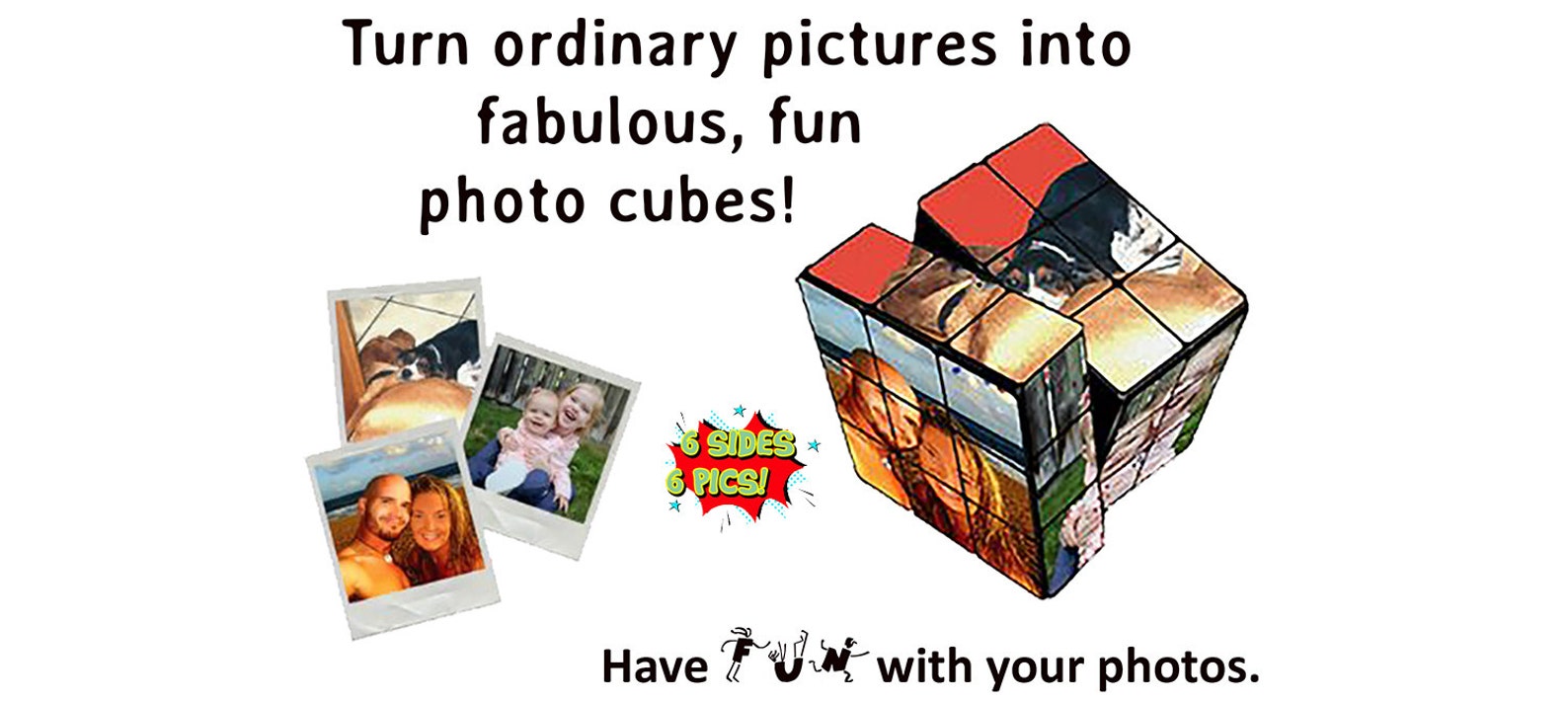 Custom Photo Puzzle Cube Standard Shipping | Etsy