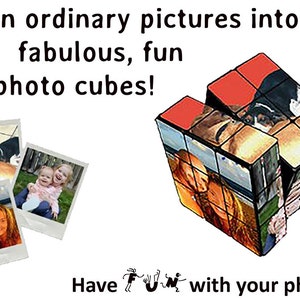 Personalized Custom Photo Magic Cube Puzzle Cube With Pictures - Etsy