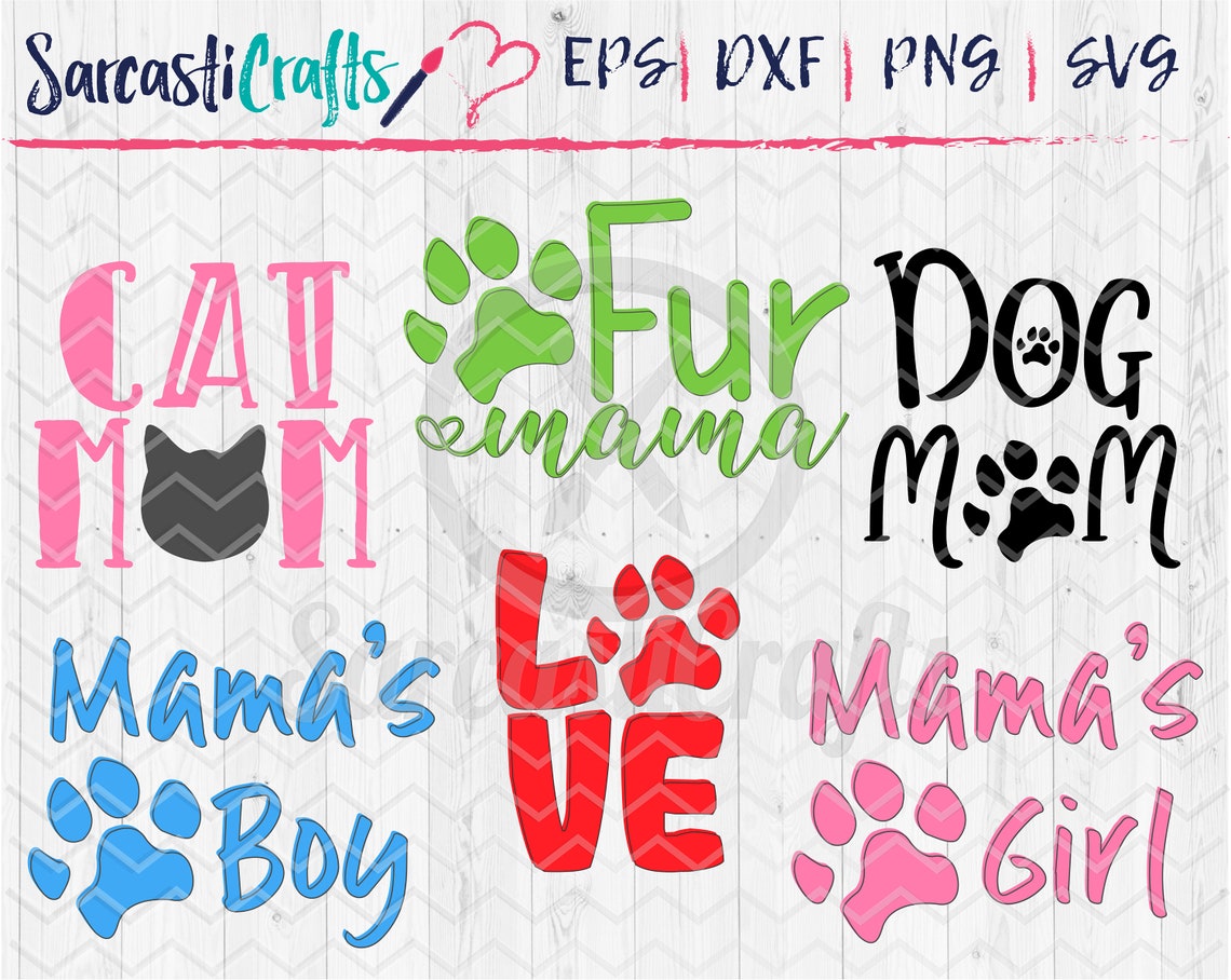 Fur Baby Bundle Animal Graphic Descarga digital svg - Etsy España