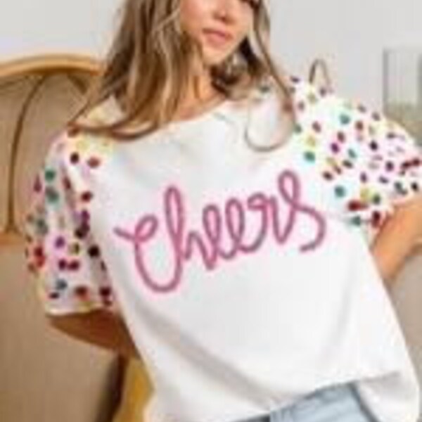 Sequin Oversized Shirt - Etsy