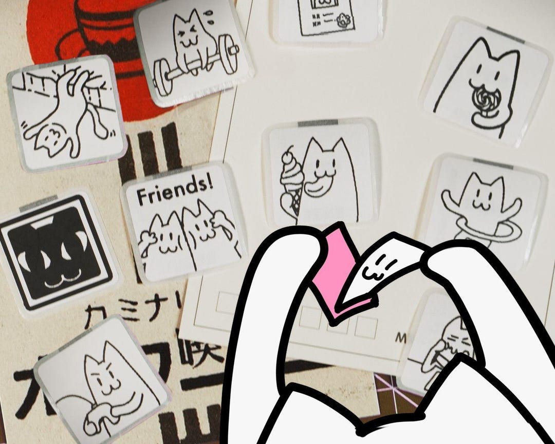 Jimmy the Cat – Cozy Life Sticker Set | Story Stickers for Journals ...