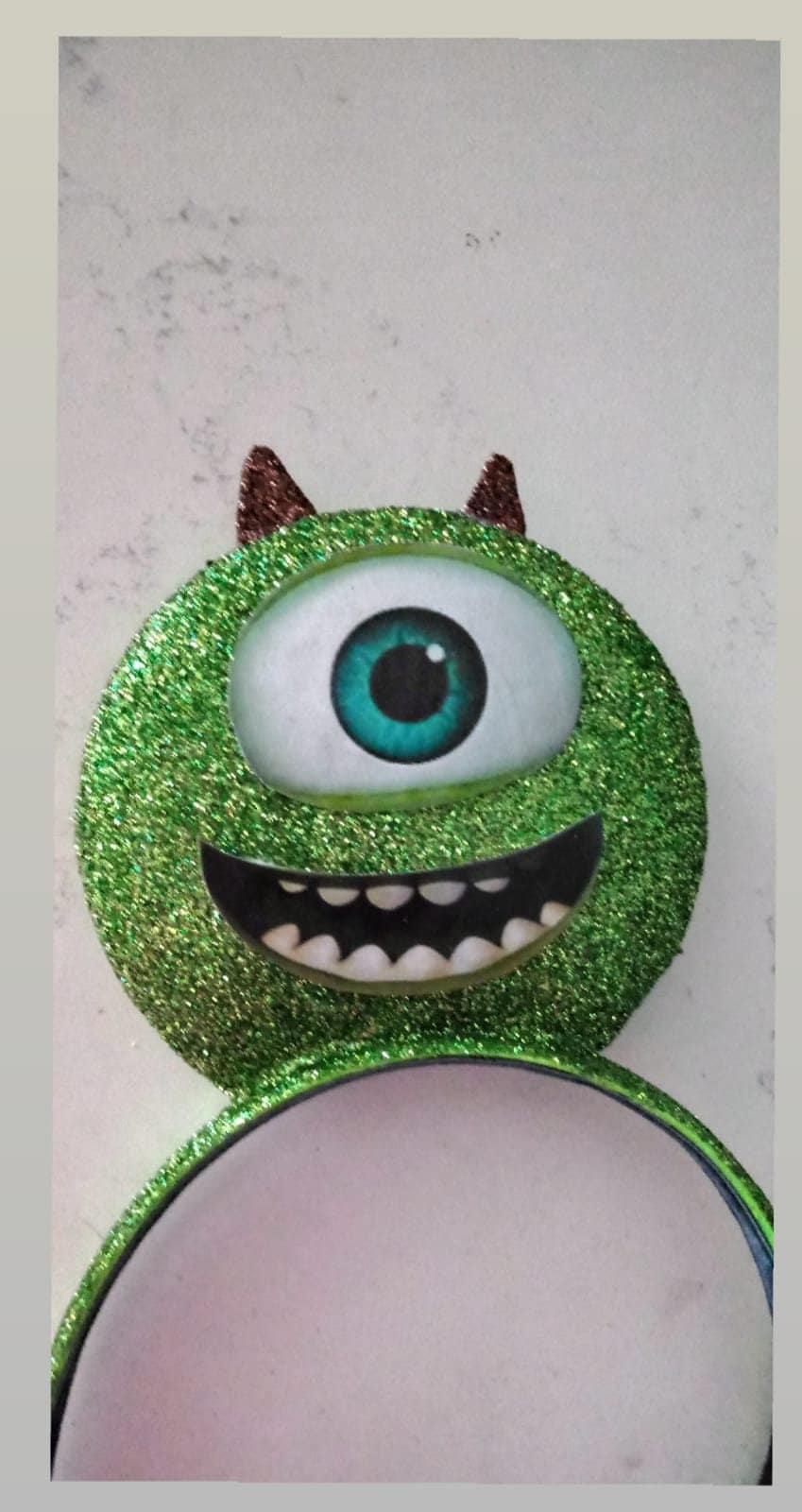 Monsters Inc Mike Wazowski Mouse Ears Regular or Glitter - Etsy