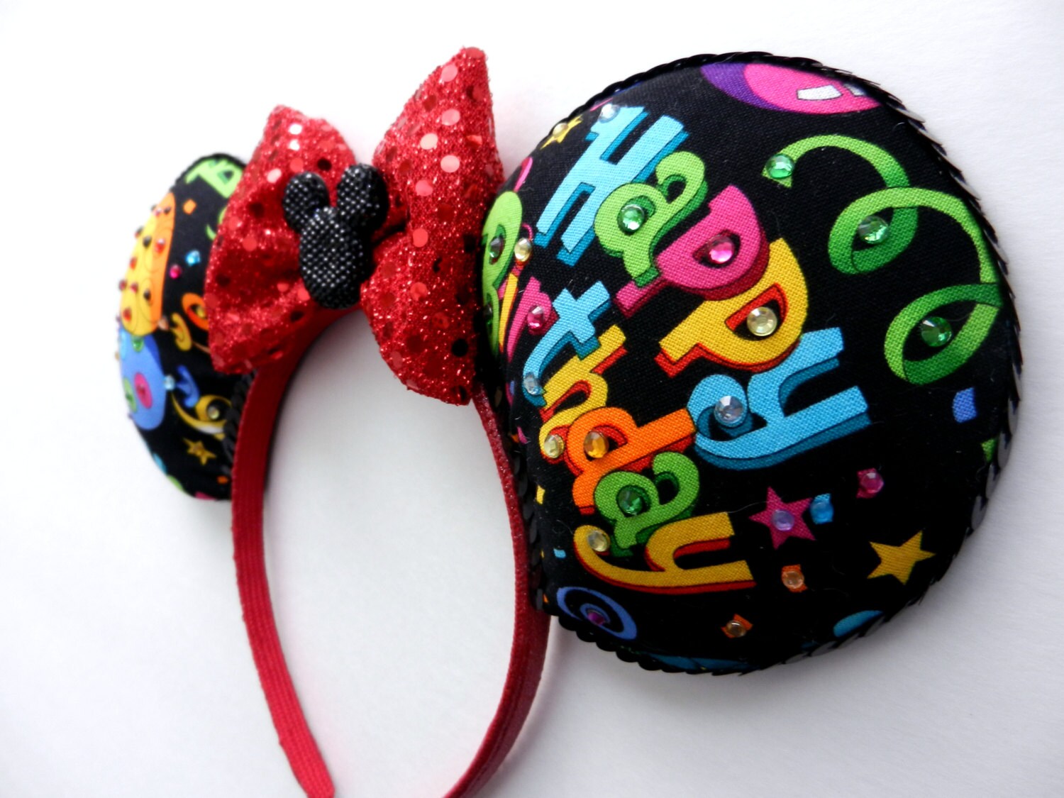 Happy Birthday Disney Inspired Mouse Ears the Original Hand - Etsy