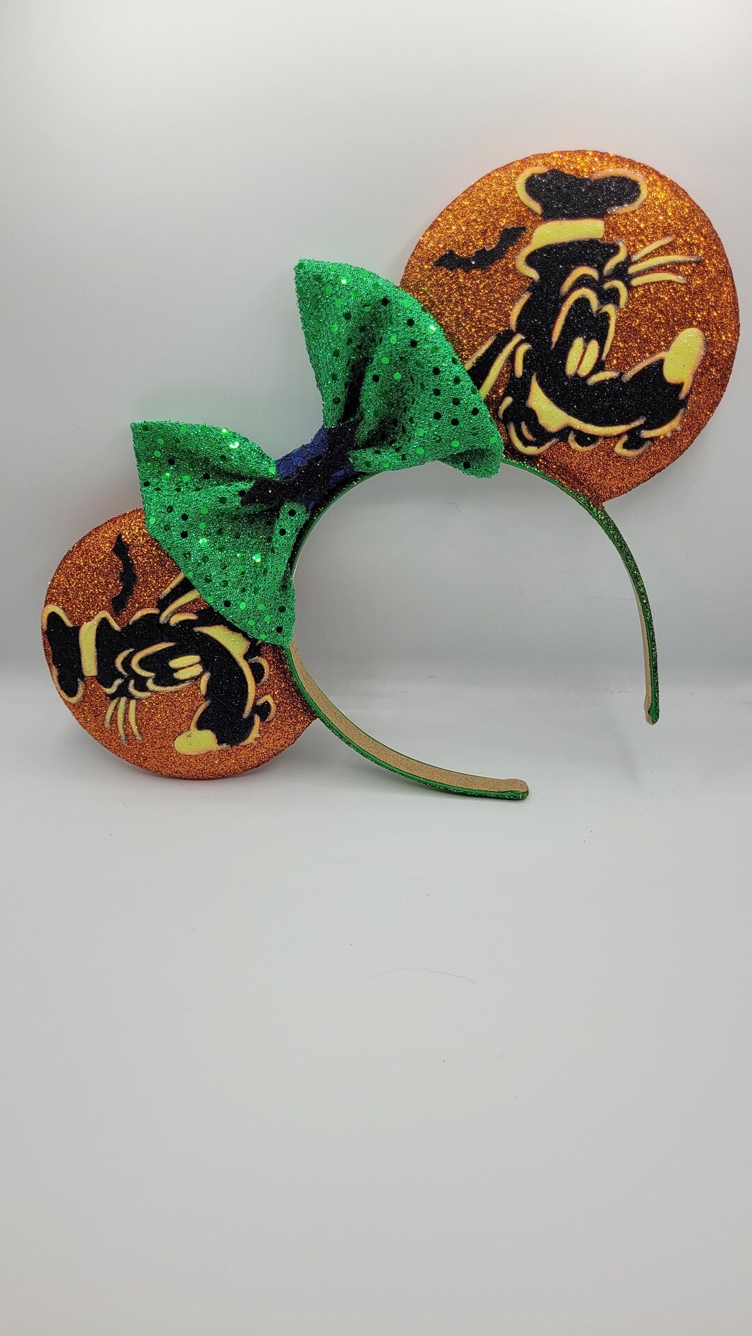 Halloween Glow in the Dark Goofy & Bats Mouse Ears !!! - Etsy