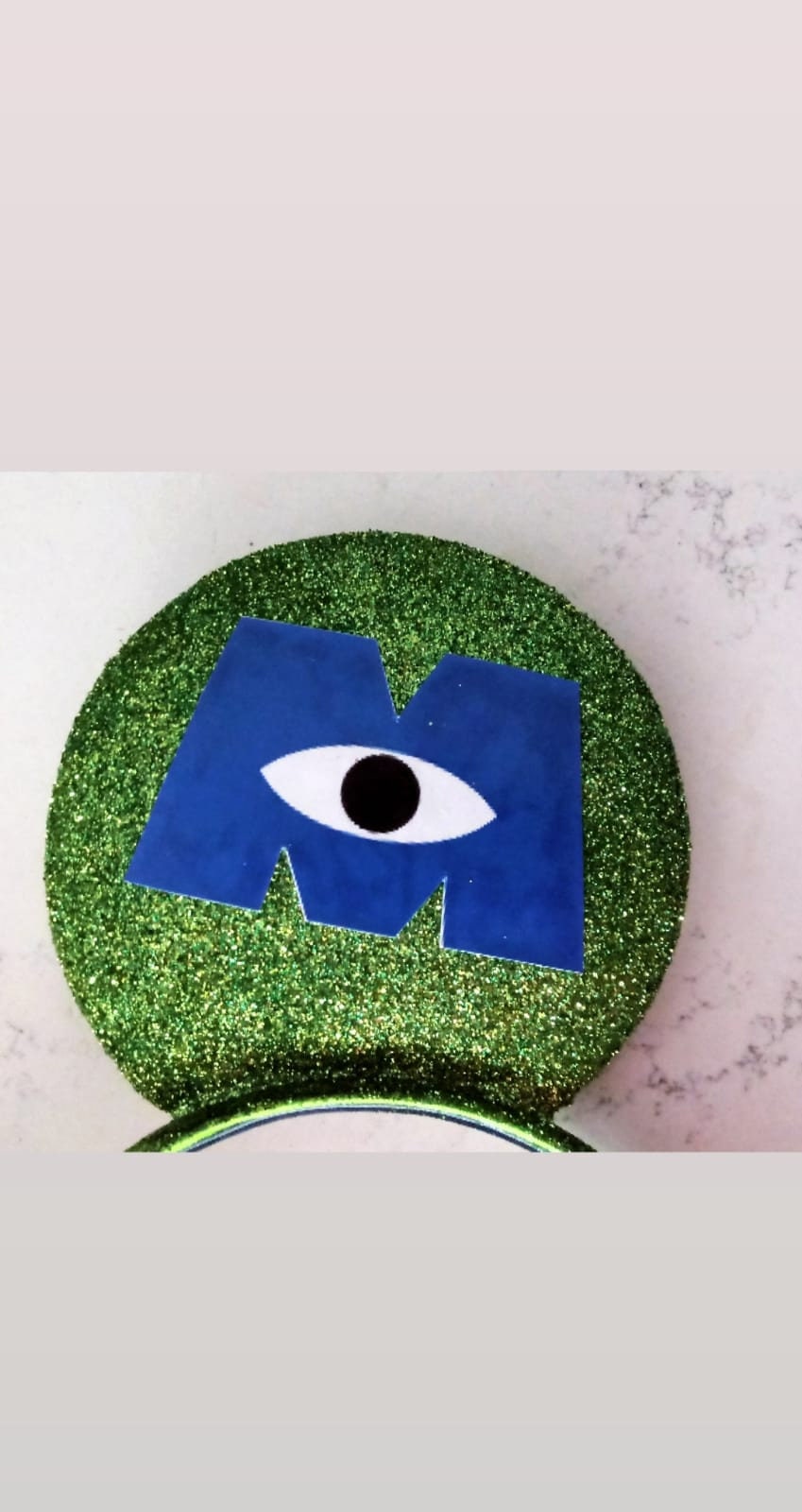 Monsters Inc Mike Wazowski Mouse Ears Regular or Glitter - Etsy