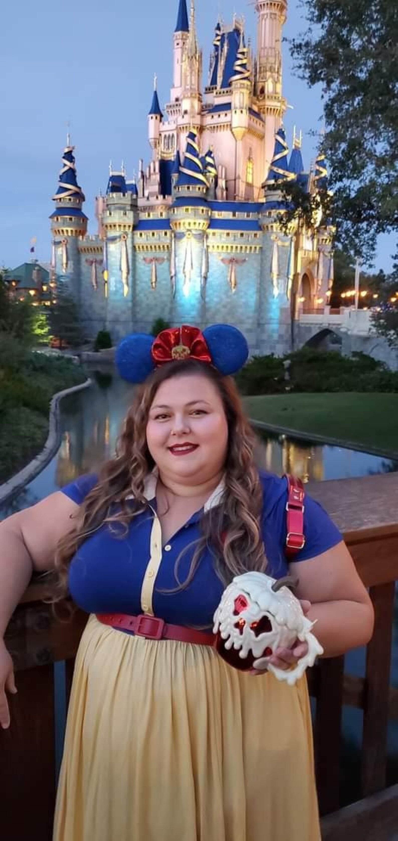 Snow White Glow in the Dark Poison Apple or Magic Mirror Mouse - Etsy