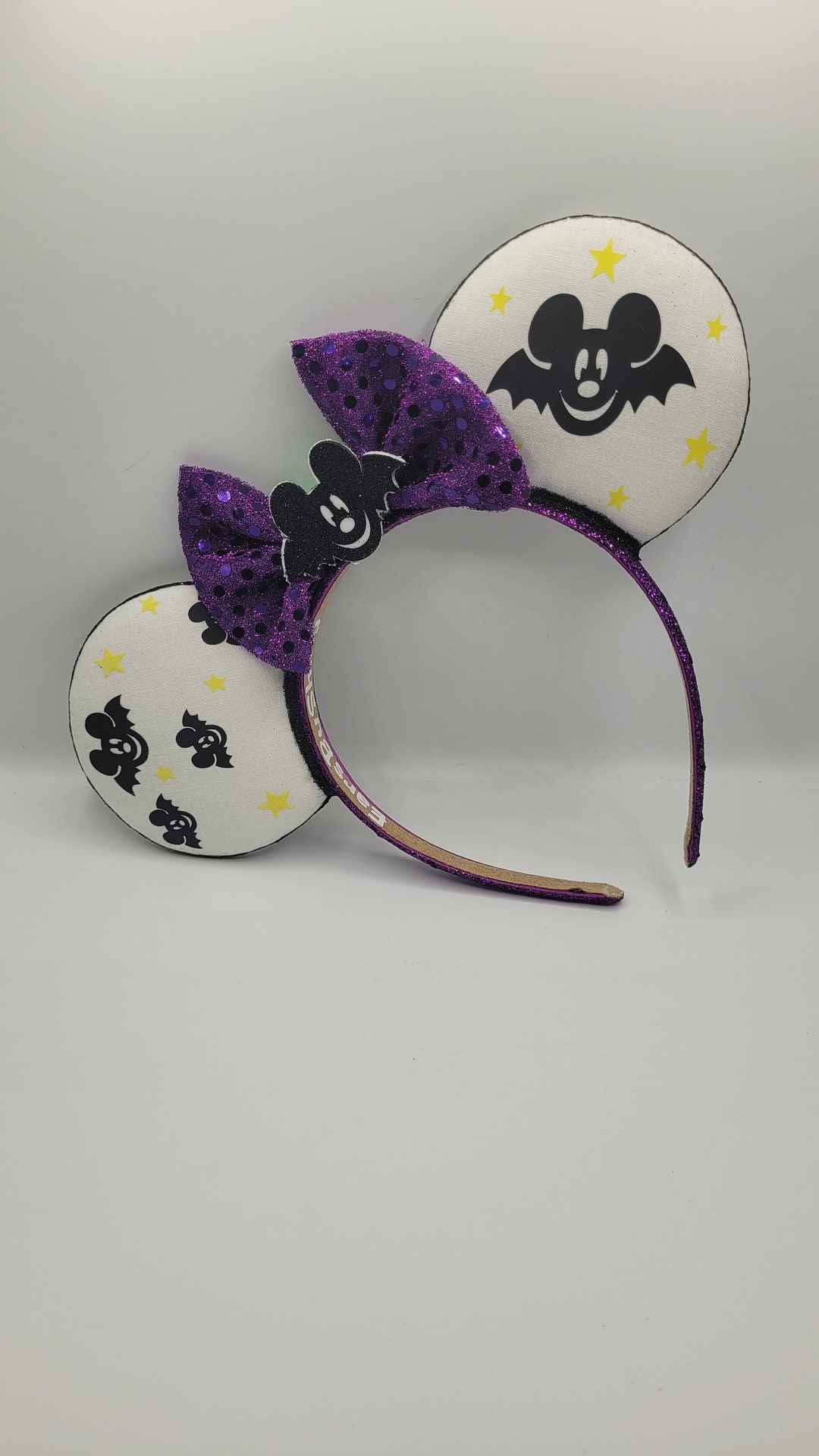 Mickey Bats With Glow in the Dark Stars Mouse Ears !!! - Etsy