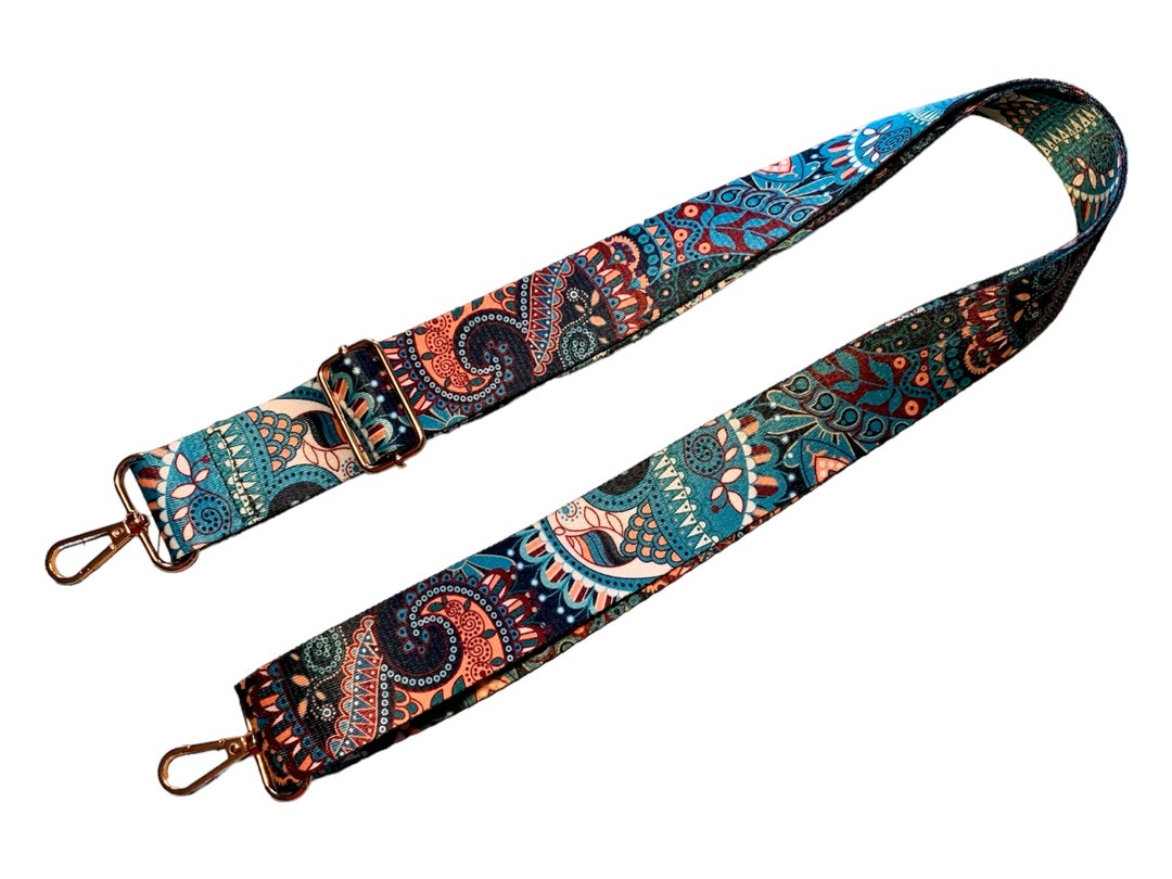 Bag Strap | Blue, Teal, Peach Crossbody Strap - Etsy