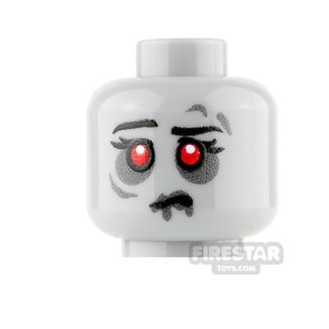 Custom Minifigure Heads Confused Zombie - Etsy