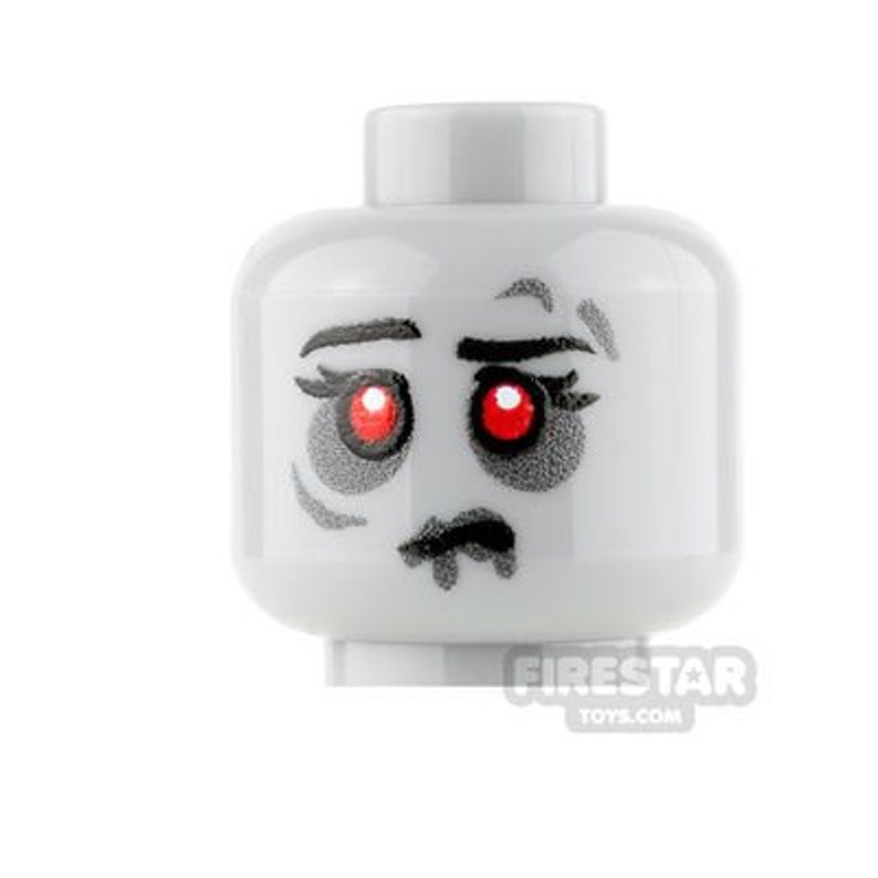 Custom Minifigure Heads Confused Zombie - Etsy