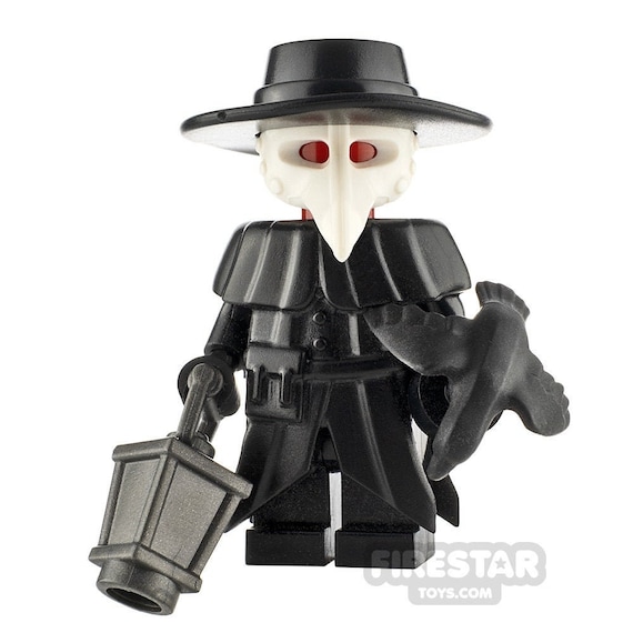 Lego Custom Plague Doctor Minifigure White Accessory Pack Toys ...