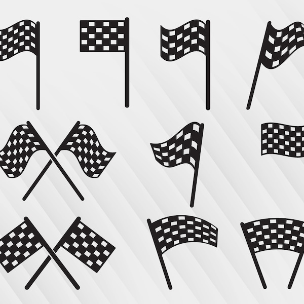 Race Flag Symbol Svg - Etsy