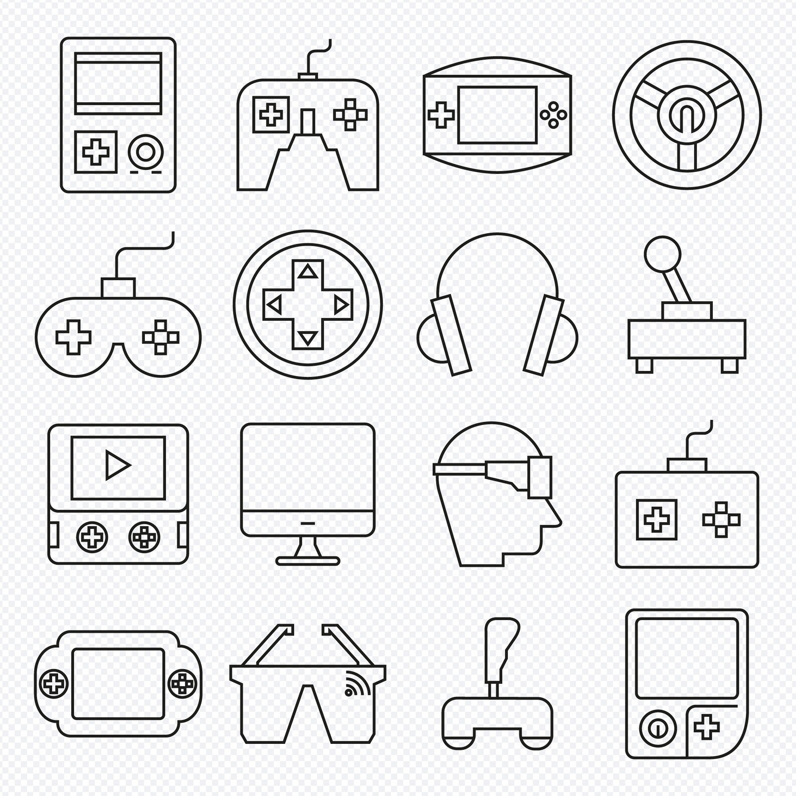 Game Icons/ Video Game/ Game Svg/ Game Console/ Game Controller ...