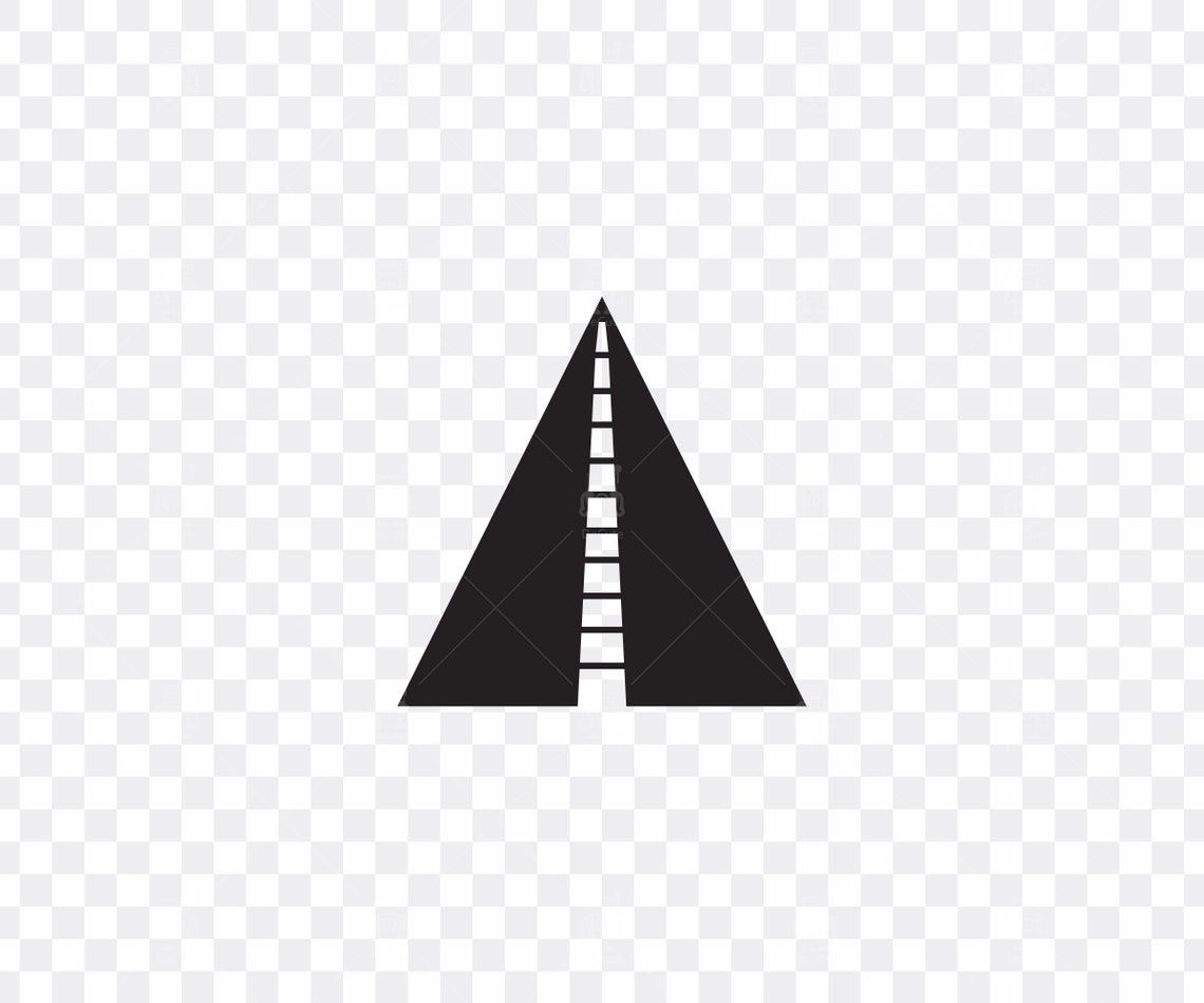 Street Svg, Road and Highway Icons Clip Arts Illustration Set Vector ...