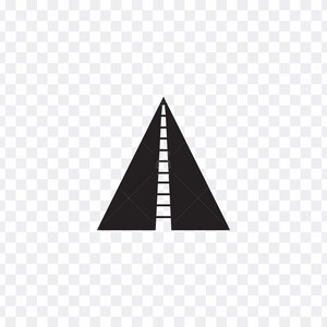 Street Svg, Road and Highway Icons Clip Arts Illustration Set Vector ...