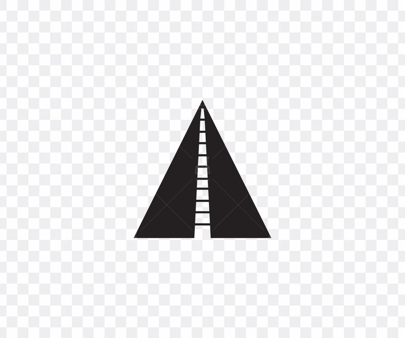 Street Svg, Road and Highway Icons Clip Arts Illustration Set Vector ...
