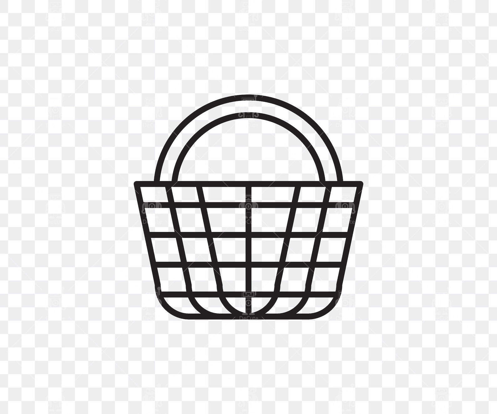 Shopping Basket Svg, Basket Svg, Basket Icons Svg, Shop Handbag ...