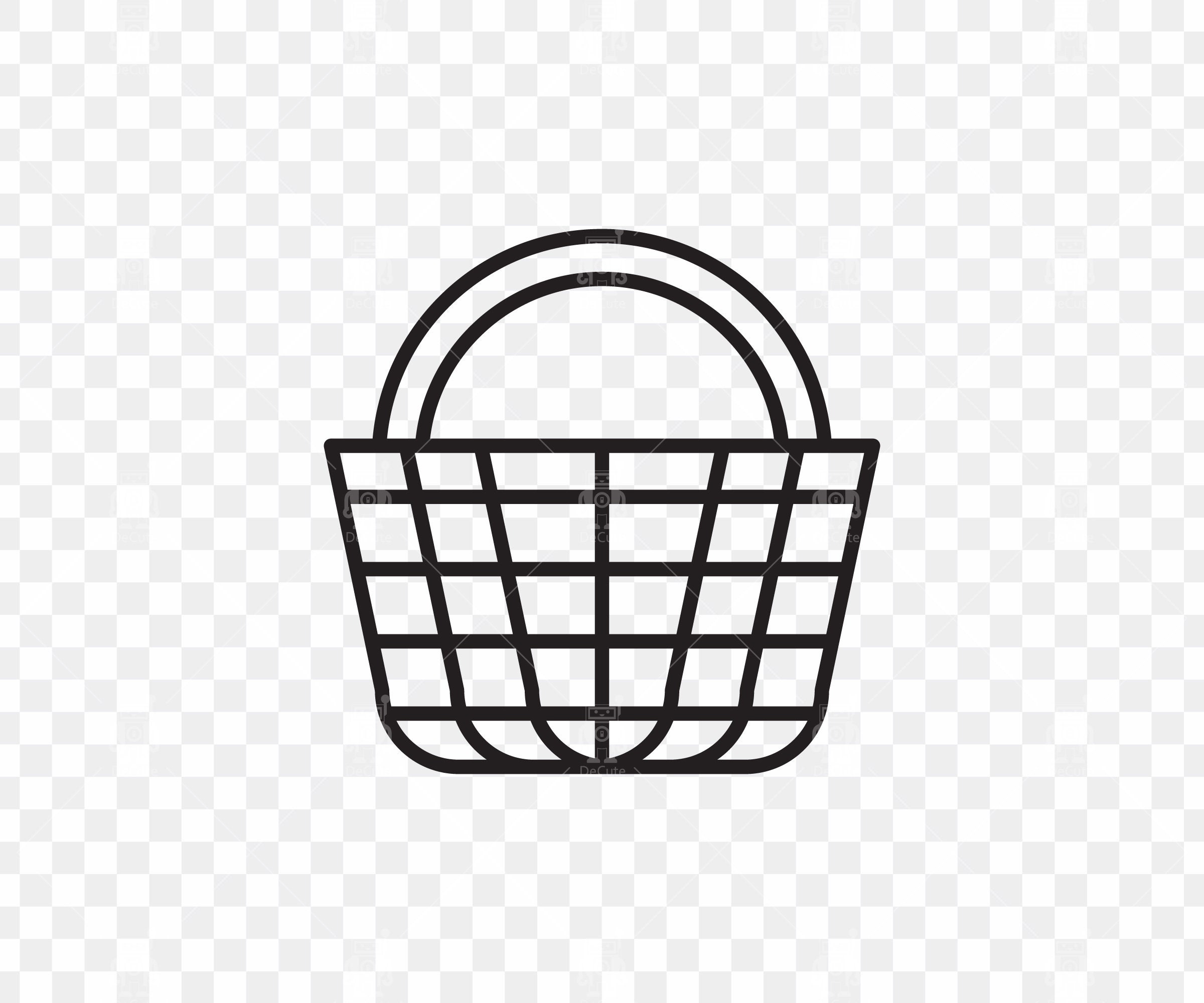 Einkaufskorb svg, Korb svg, Korb Icons svg, Shop Handtasche, Kauf und ...