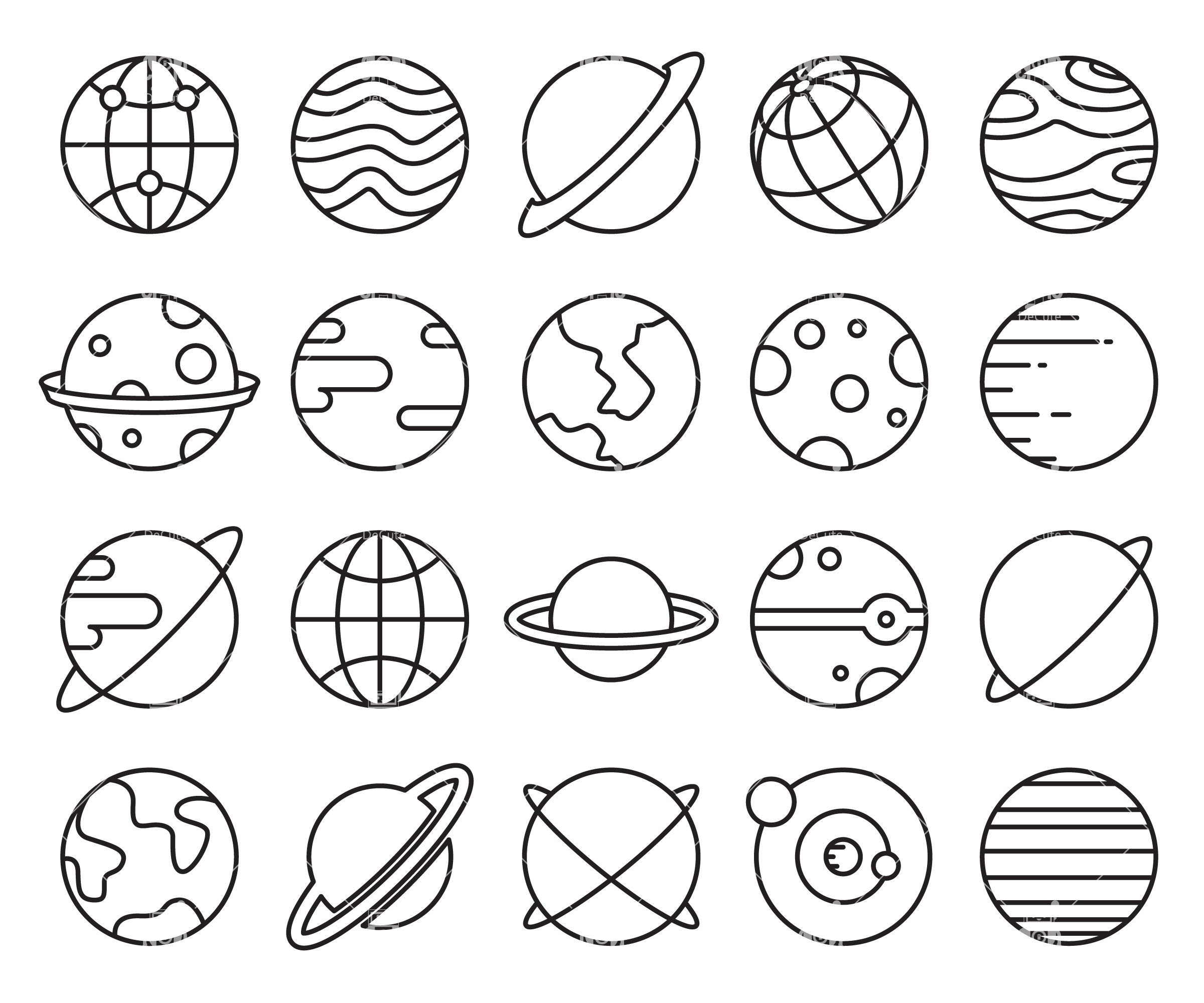 Planet Svg, Planet Icons, Earth, Globe, World Solar System, Cosmos and ...