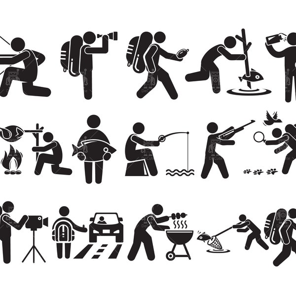Stick Figure - Etsy