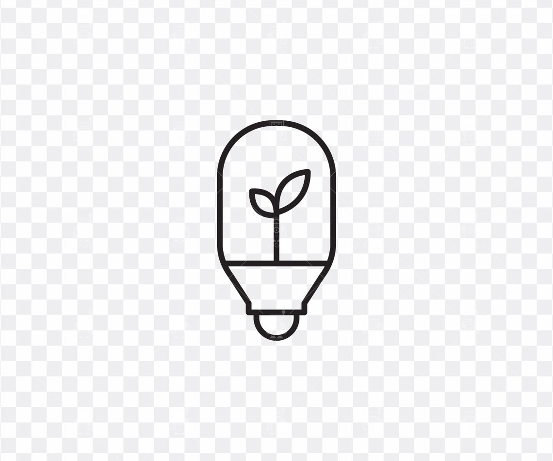 Lightbulb Svg, Lamp Line Icon Svg, Fluorescent Lamp Svg, Incandescent ...