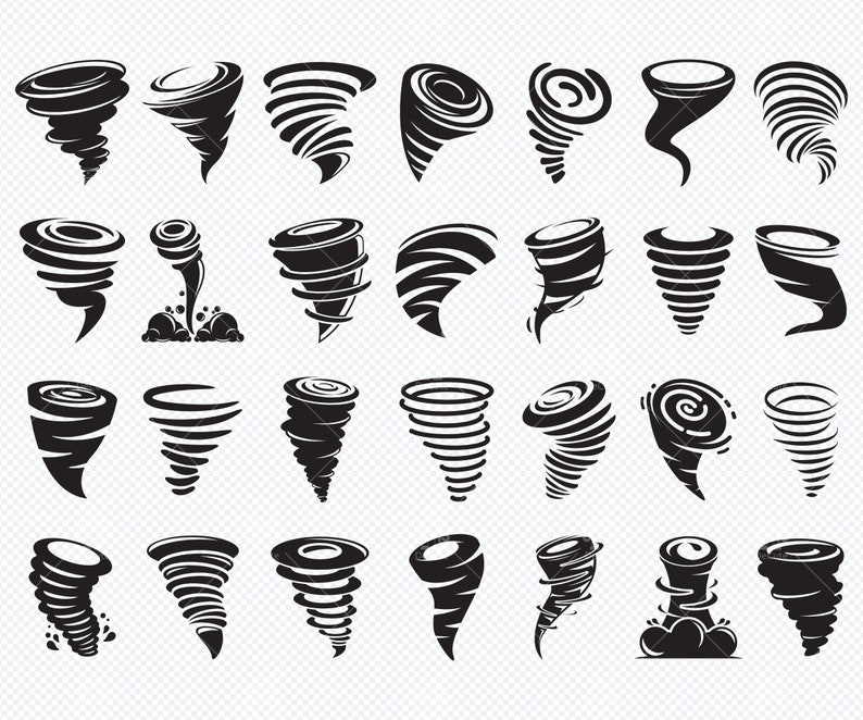 Typhoon Svg, Typhoon Icons, Tornado, Cyclone Hurricane, Twister, Wind ...