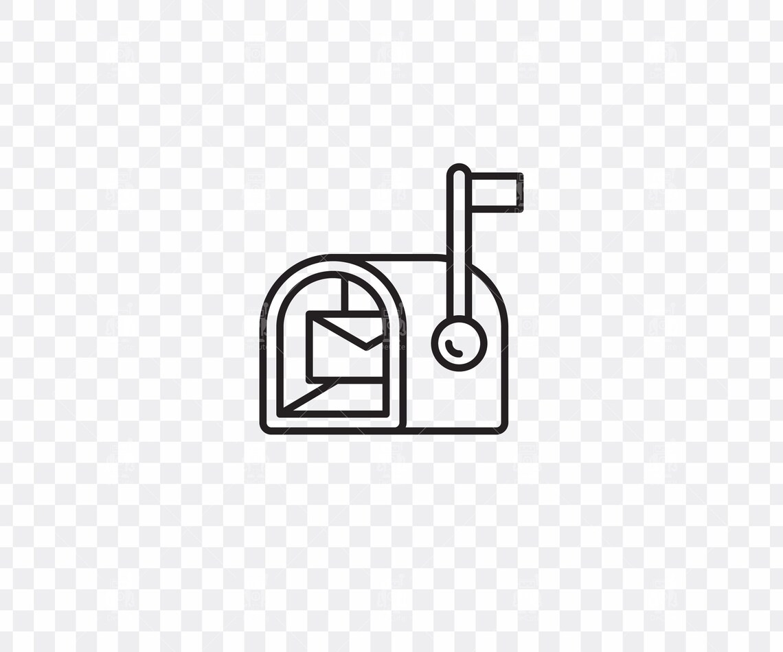 Mailbox Icons Svg, Letterbox Svg, Postbox, Mail, Newsletter, Email and ...