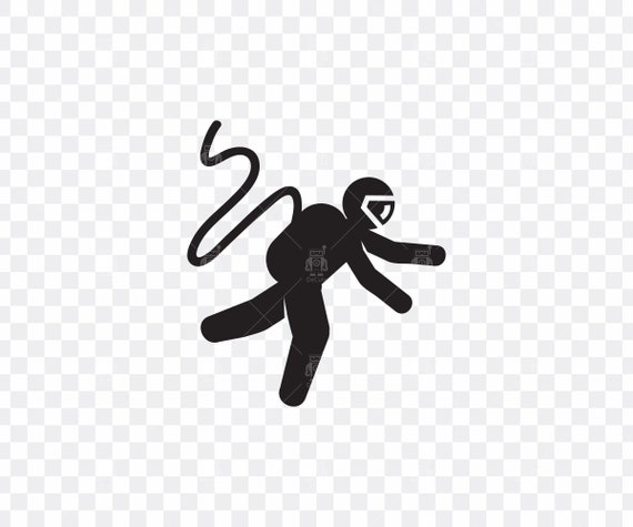 Stick Figure Astronaut