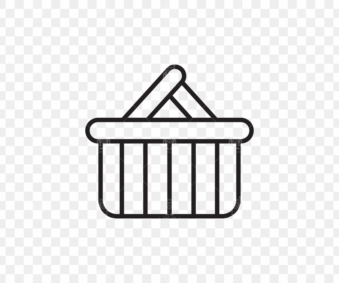 Shopping Basket Svg, Basket Svg, Basket Icons Svg, Shop Handbag ...