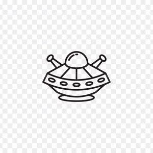 UFO Icon Svg, Flying Saucer Clip Arts, Alien Spaceship and Spacecraft ...