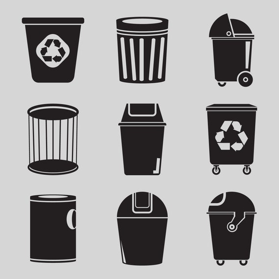 Recycling Can Clip Art