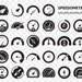 Speedometer Icons Svg, Meter Svg, Measuring Gauge, Fuel Gauge, Odometer ...